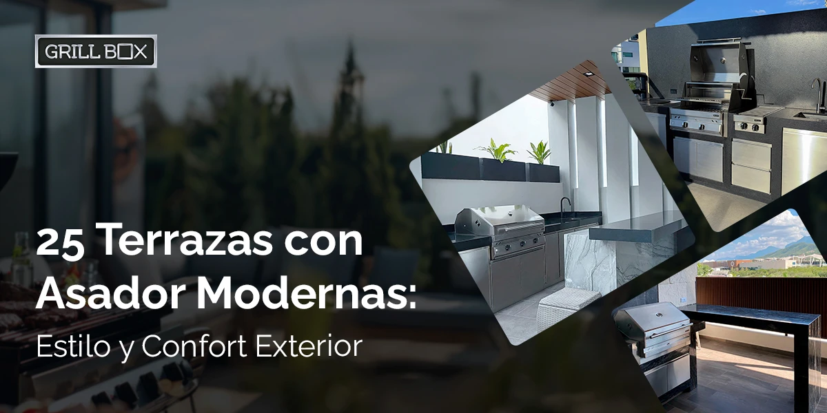 25 Terrazas con Asador Modernas | Estilo y Confort Exterior